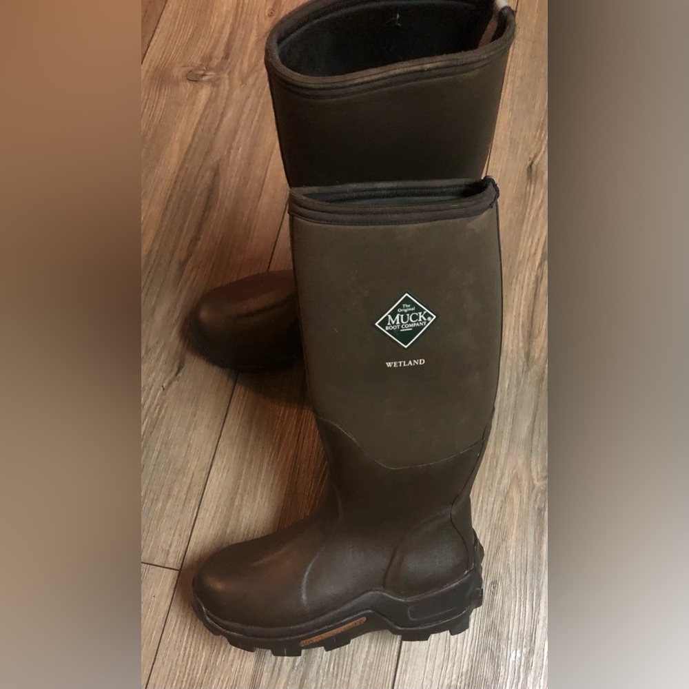Muck Boot Muck Wetland Bark Rubber Premium Field Boots - Gem